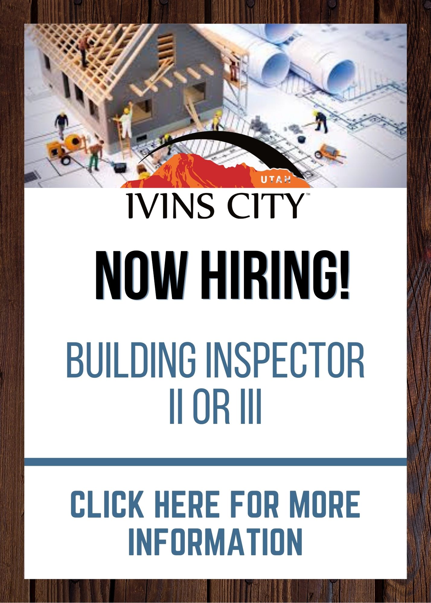 Building Inspector | Ivins City