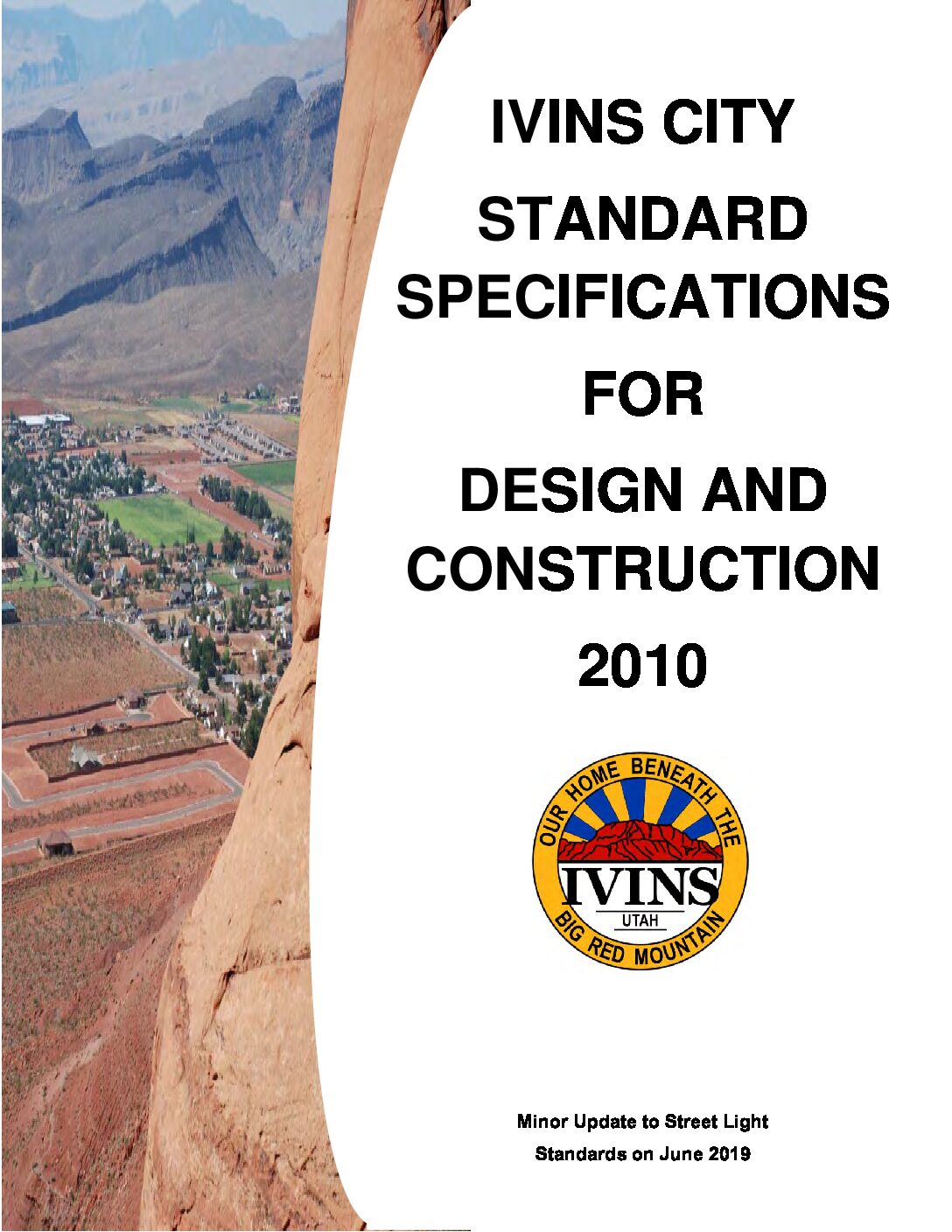 Ivins City Standard Specs ENTIRE DOC – updated June 2019 – with Links ...