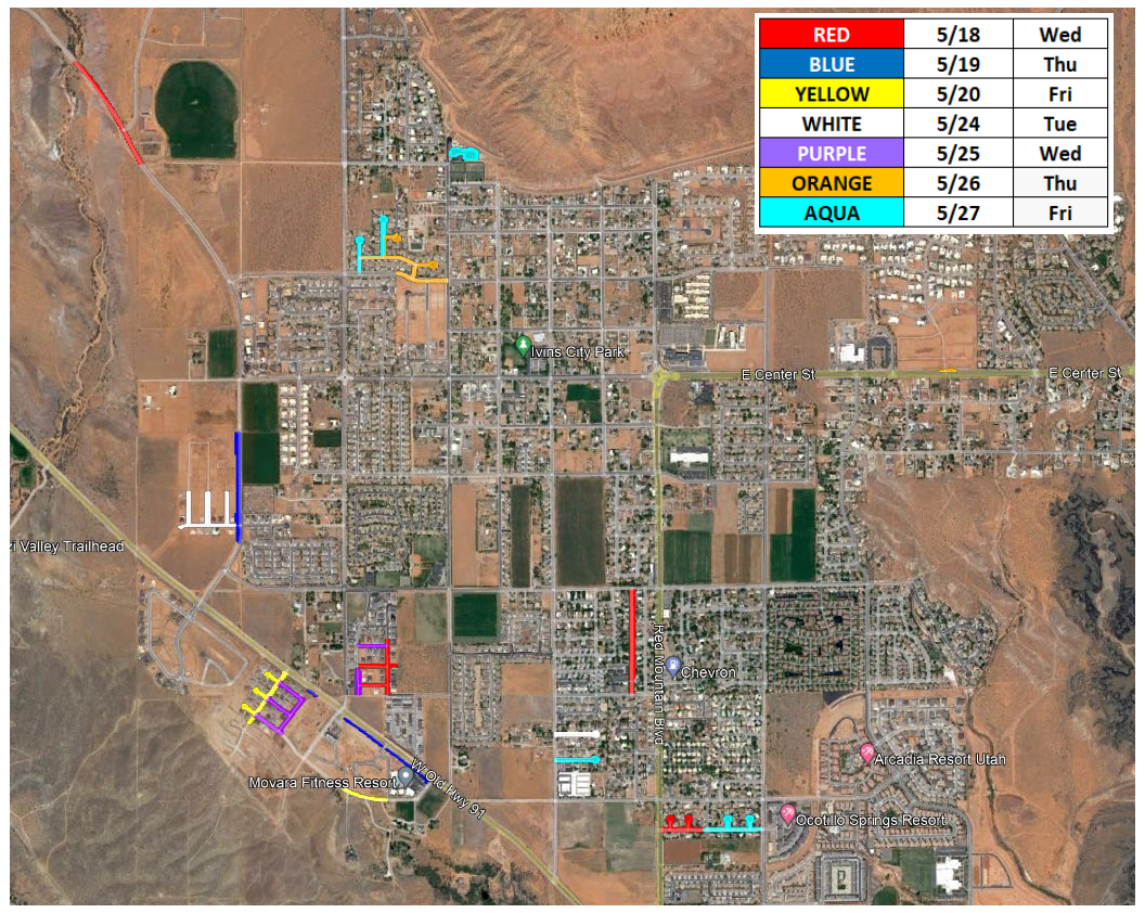 Ivins Overall Map HA5 – Ivins City