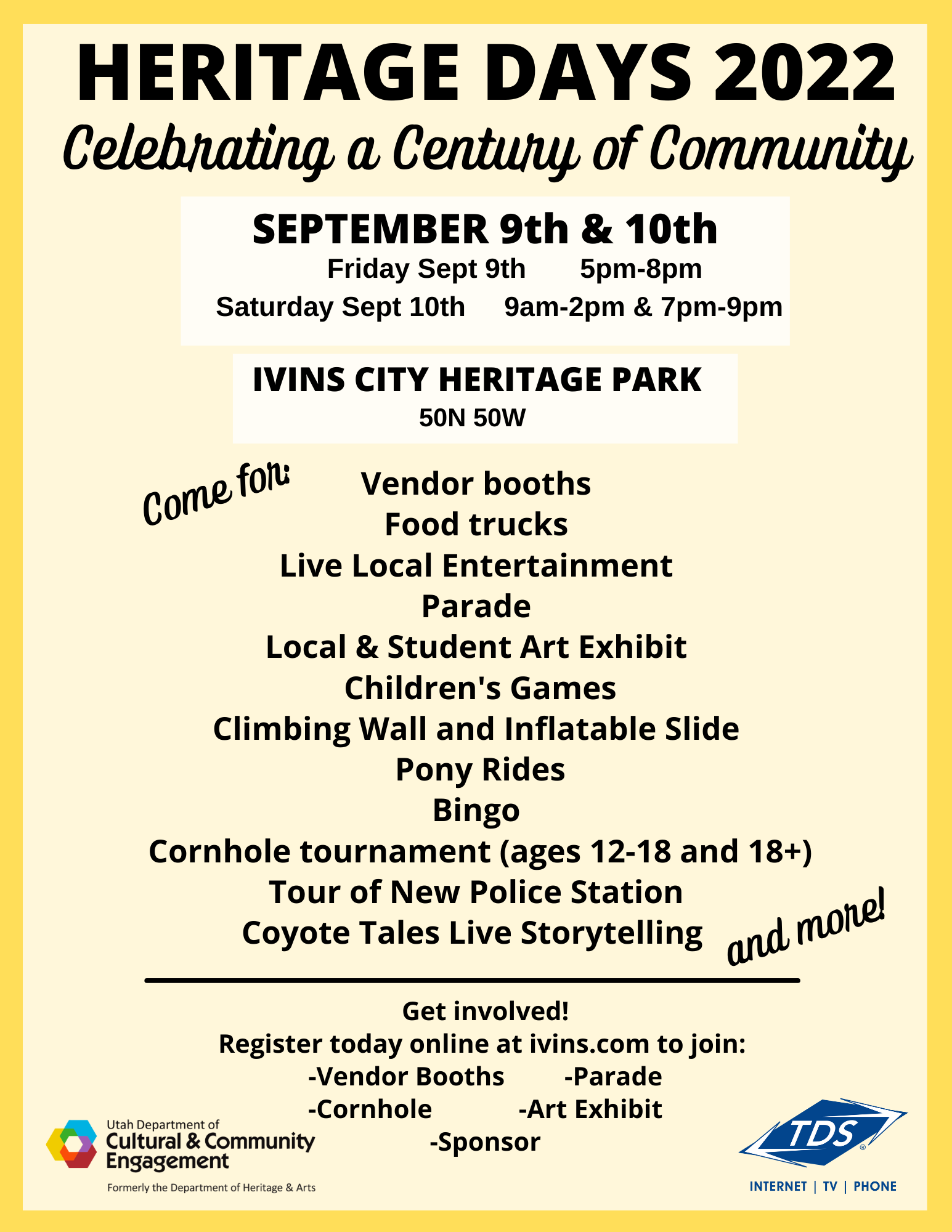 HD Flier for Homepage | Ivins City