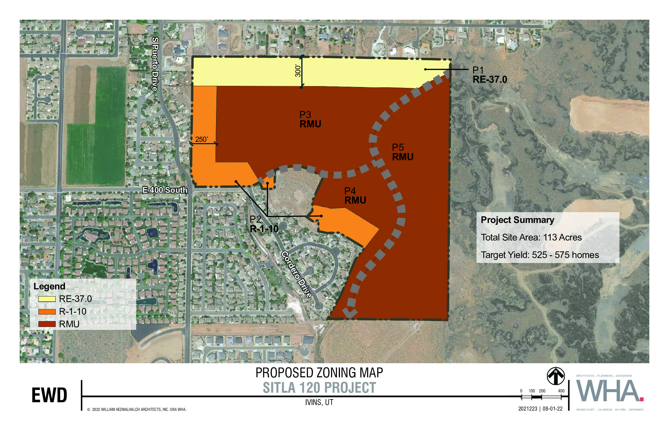 SITLA Proposed Zoning Map 8.4.2022 CC | Ivins City