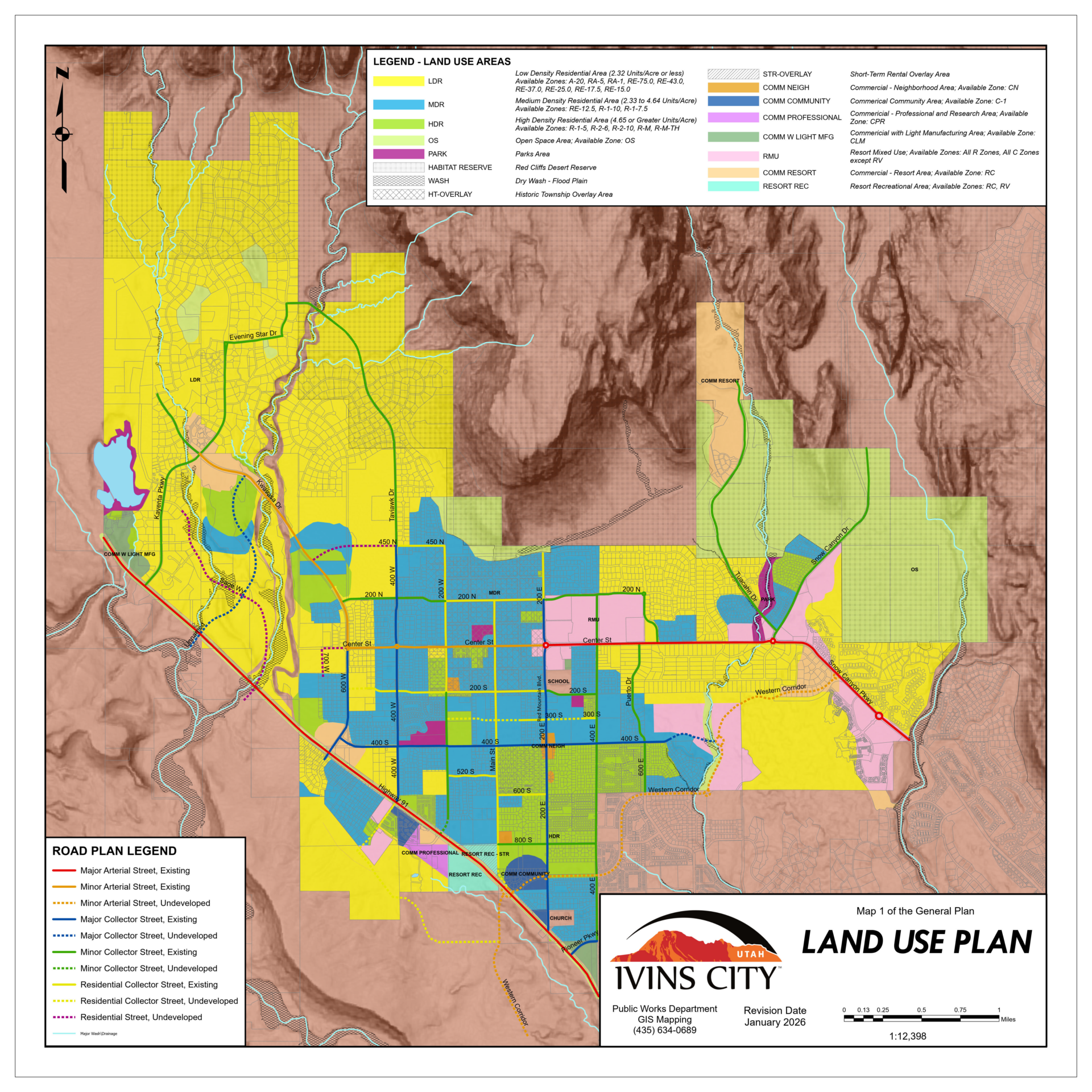 Ivins City Maps | Ivins City